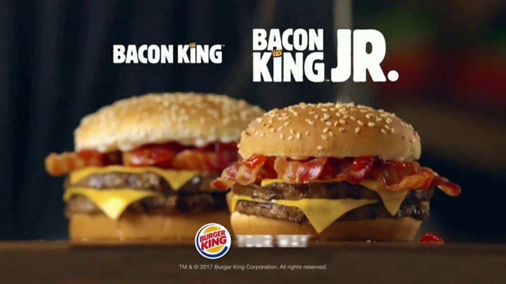 Burger King Bacon King Jr Tv Spot Packs The Big Taste Ispottv